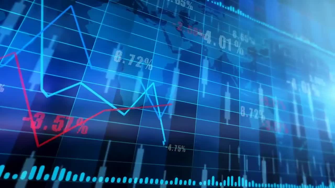 Stocks And Shares - Trading Motion Graphics - YouTube