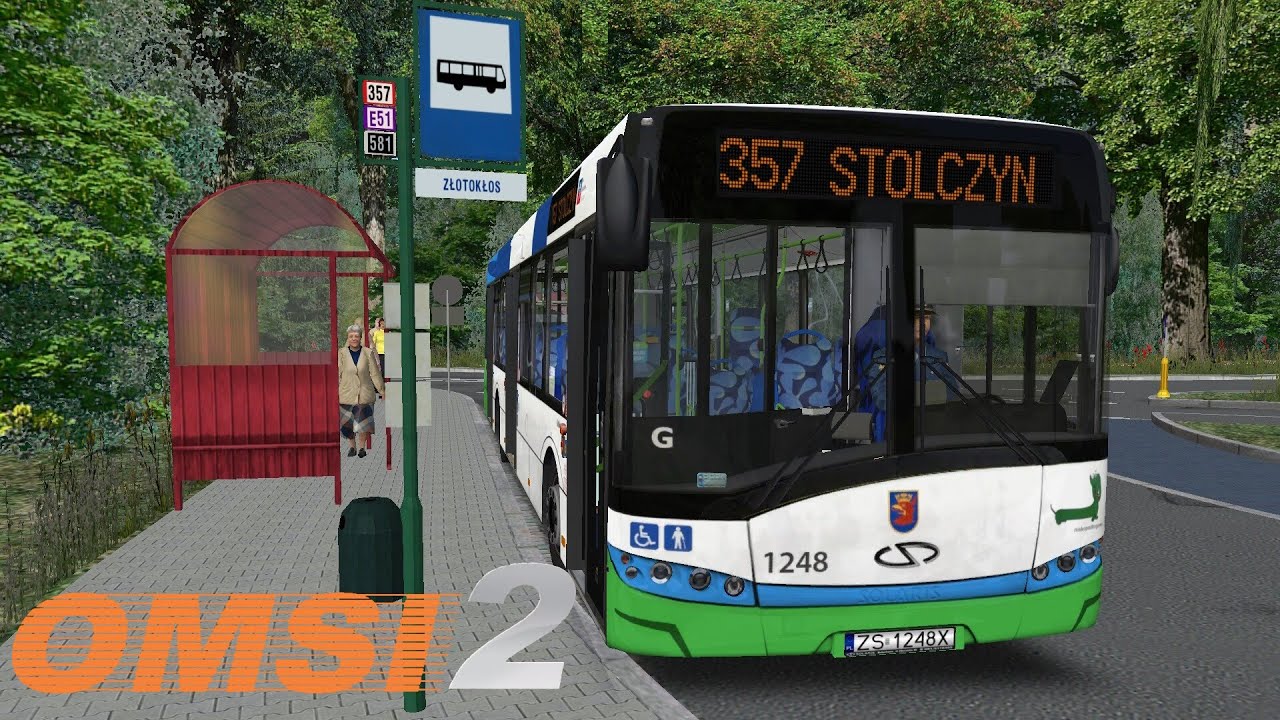 OMSI2 Timelapse #20 - Line 357 - Fikcyjny Szczecin map - YouTube