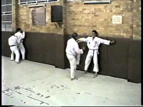 Sakura Ryu JuJitsu instructor Kyoshi Reg Ellis, 1989 8th Degree JuJitsu ...