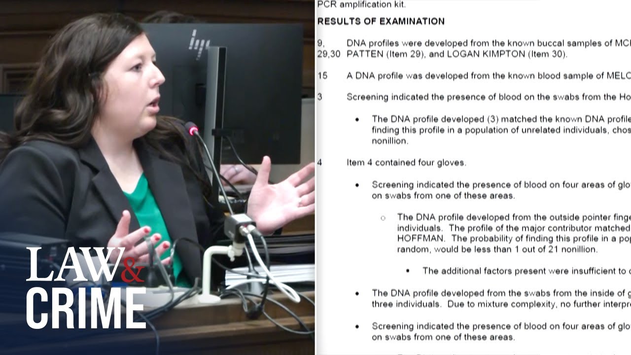 Forensic Expert Links Alleged Killer's DNA to Murdered Victim - YouTube