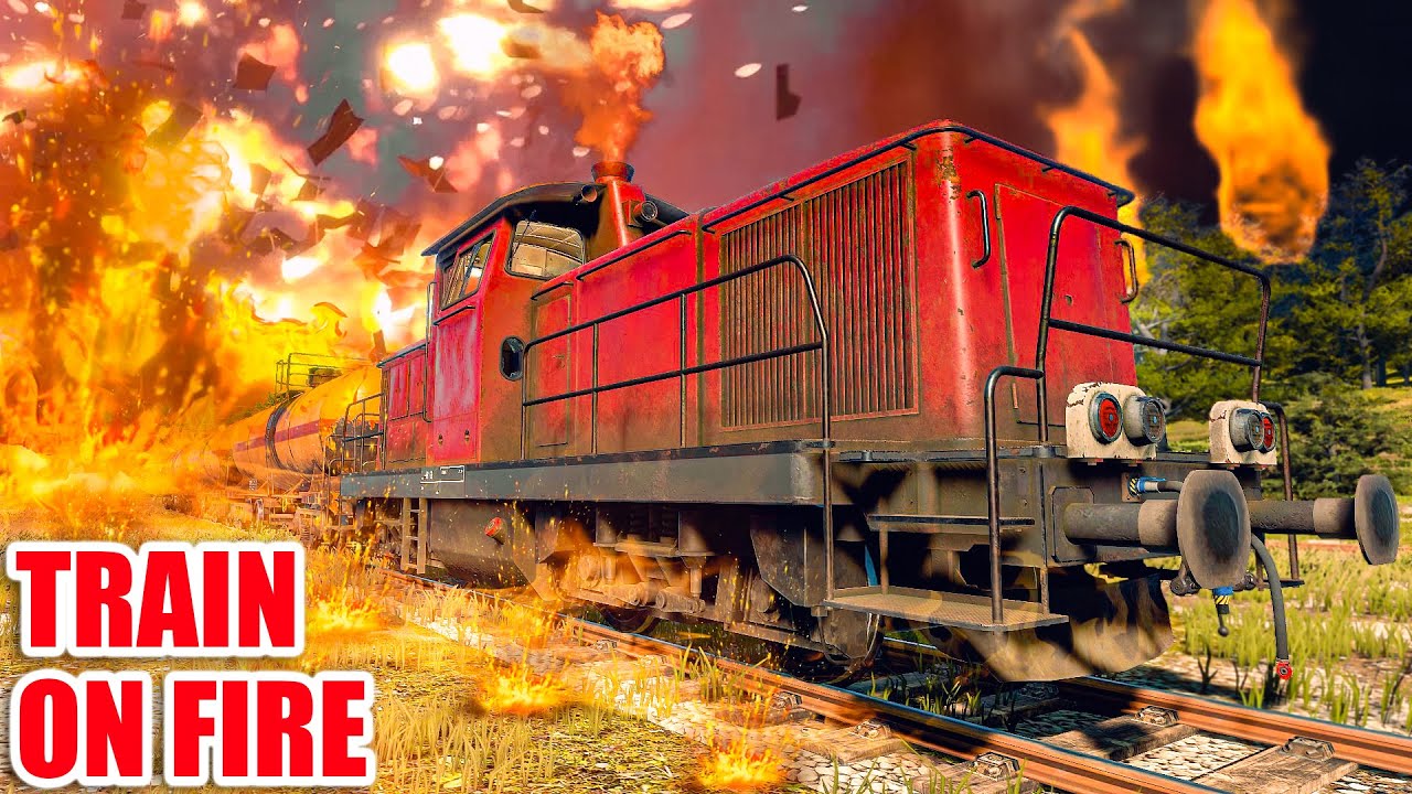 MY TRAIN CRASHED AND EXPLODED | DERAIL VALLEY | TRAIN GAME - YouTube