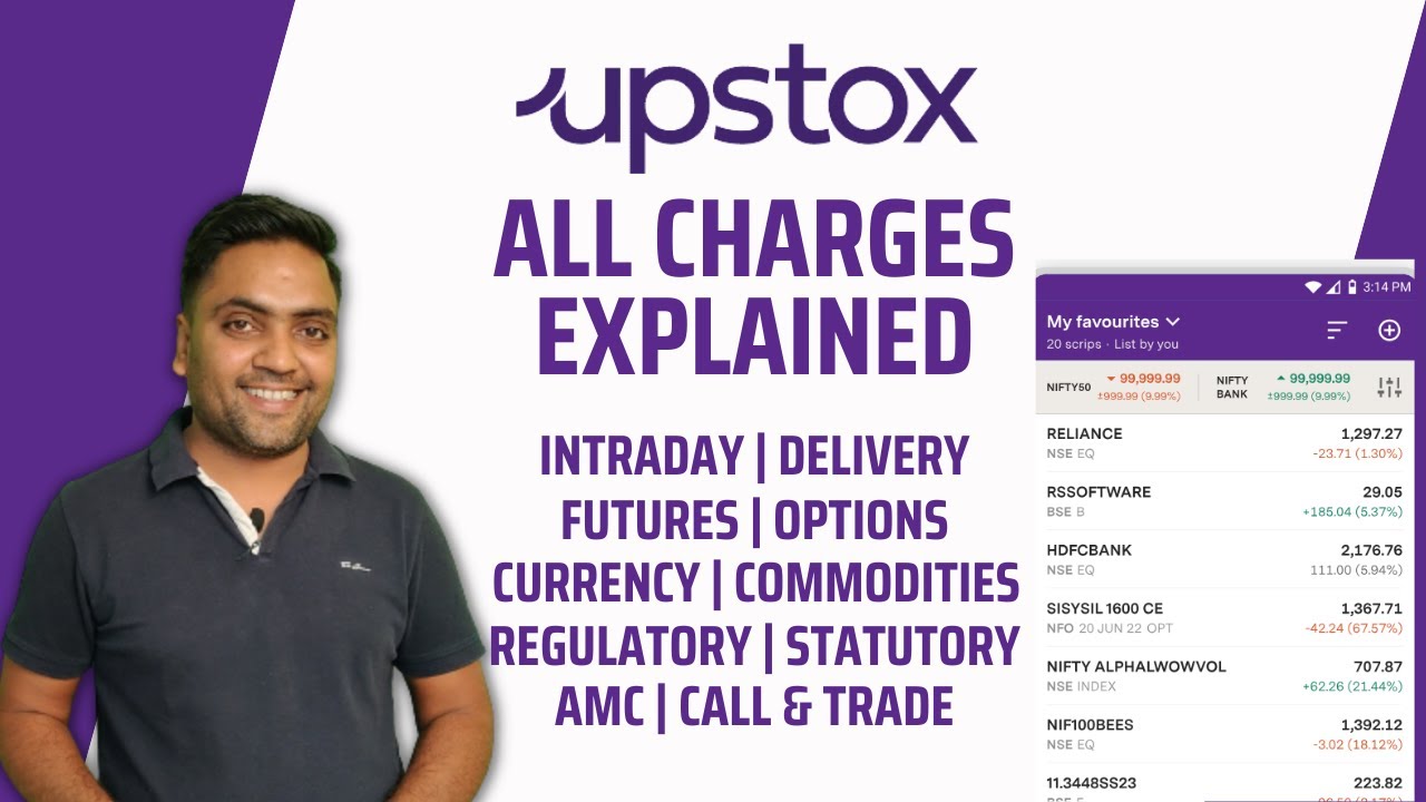 Upstox all charges details | Upstox all charges explained in Hindi ...