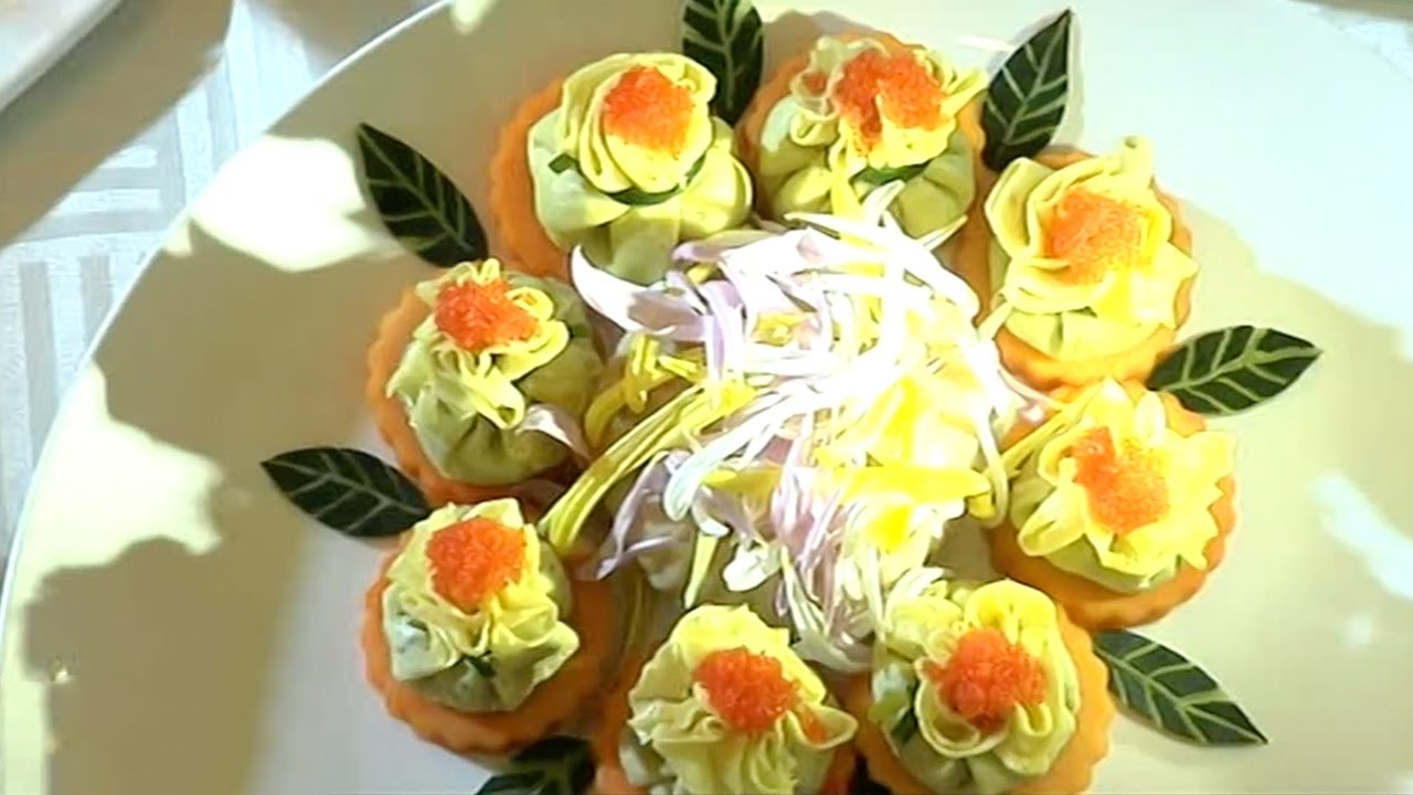 Diverse delicacies made with flowers food - YouTube