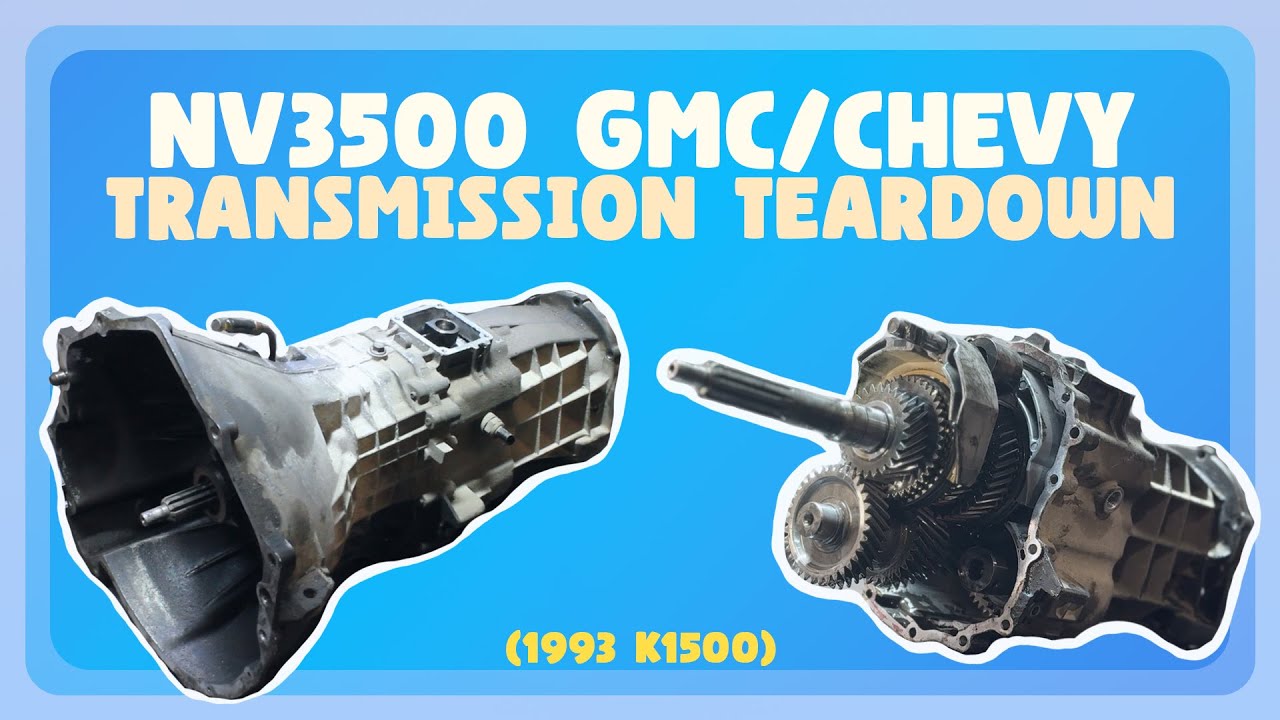 Inside the NV3500 Transmission! Full Teardown & Inspection – 1993 GMC ...