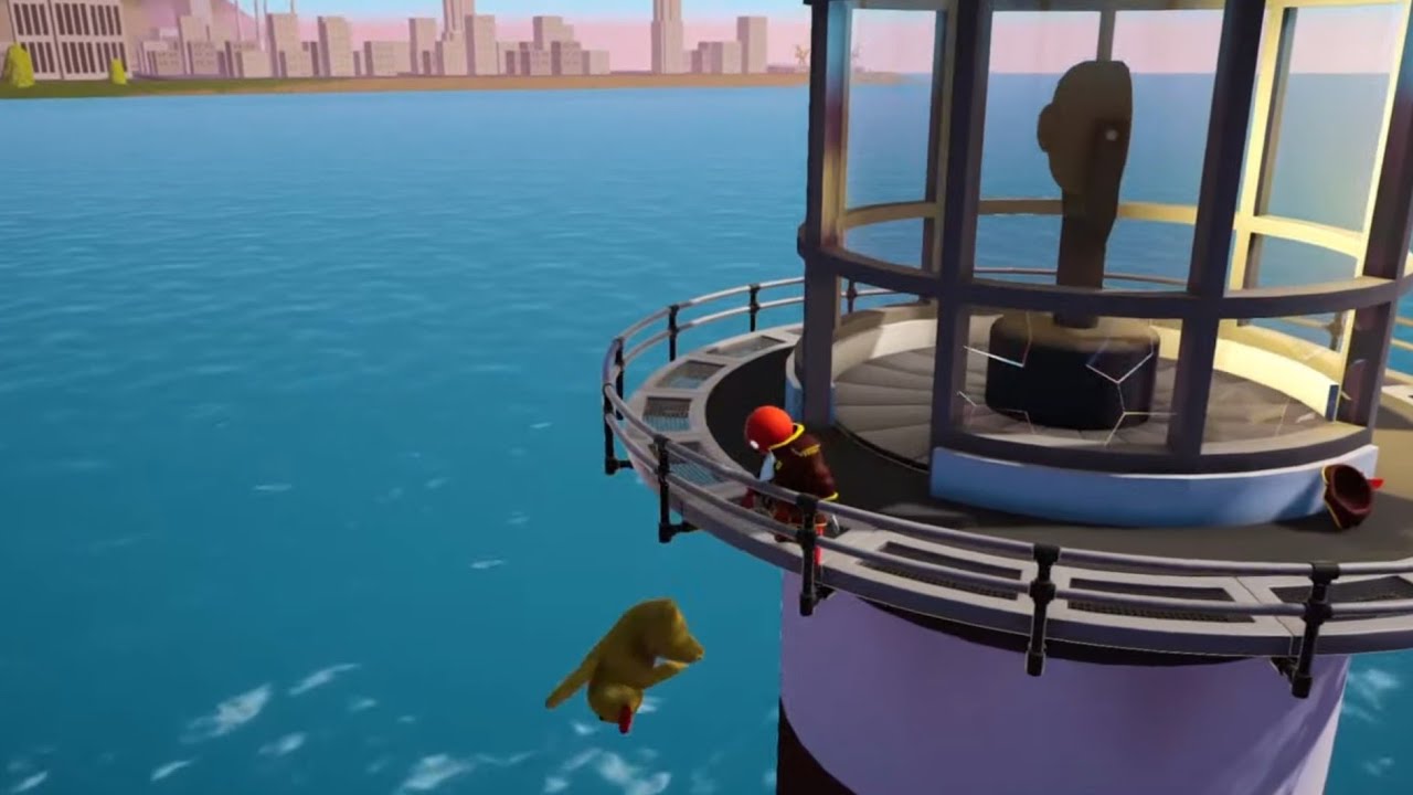 Gang Beasts - EP8: Playing With An Old Friend and Getting Sucker ...