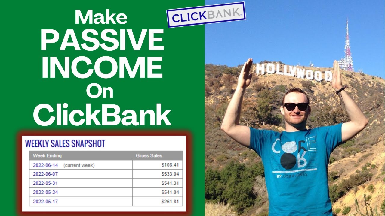 The Best Way To Make a Passive Income On Clickbank - YouTube