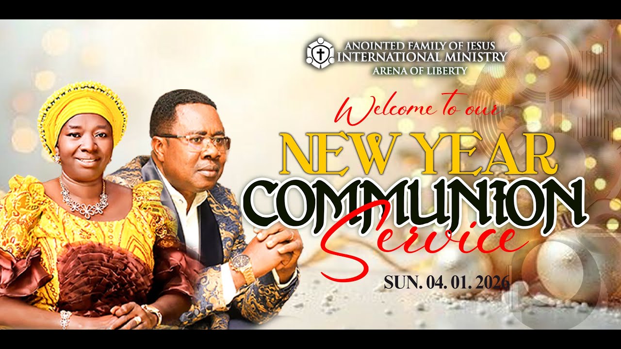 NEW YEAR COMMUNION SERVICE - YouTube