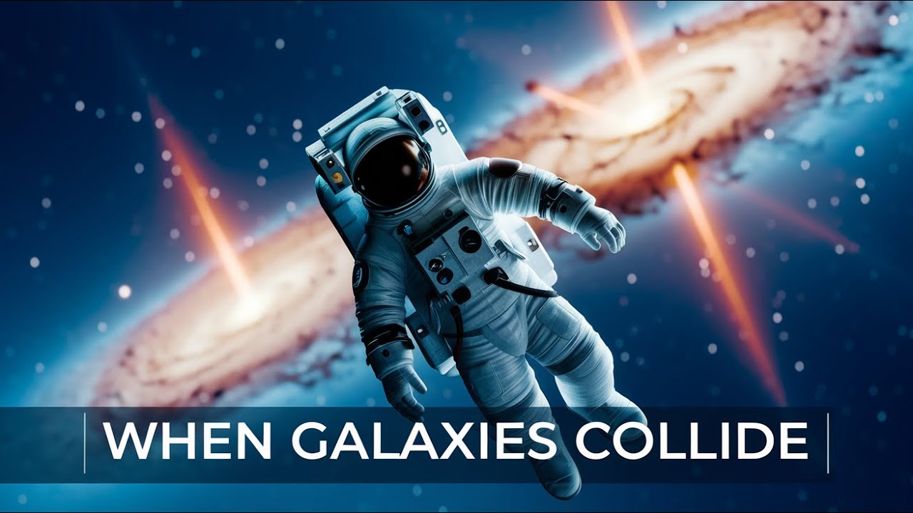 What Happens When Galaxies Collide in Space? - YouTube