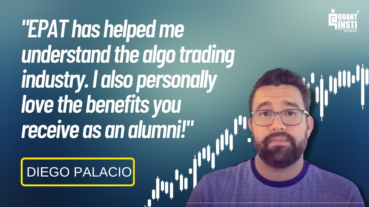 QuantInsti EPAT Review | Diego Palacio’s Success Story | Australia - YouTube