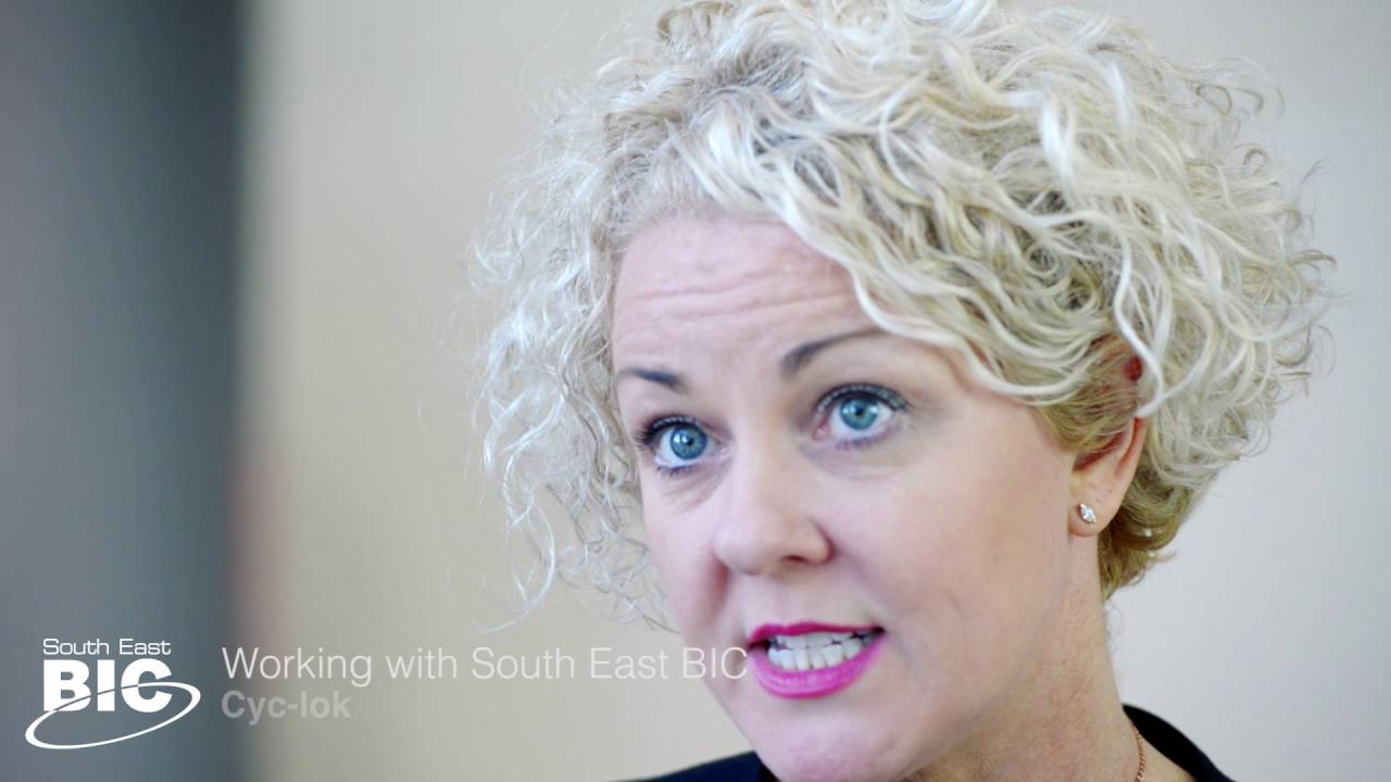 Louise Murphy from Cyc-lok talks to South East BIC - YouTube