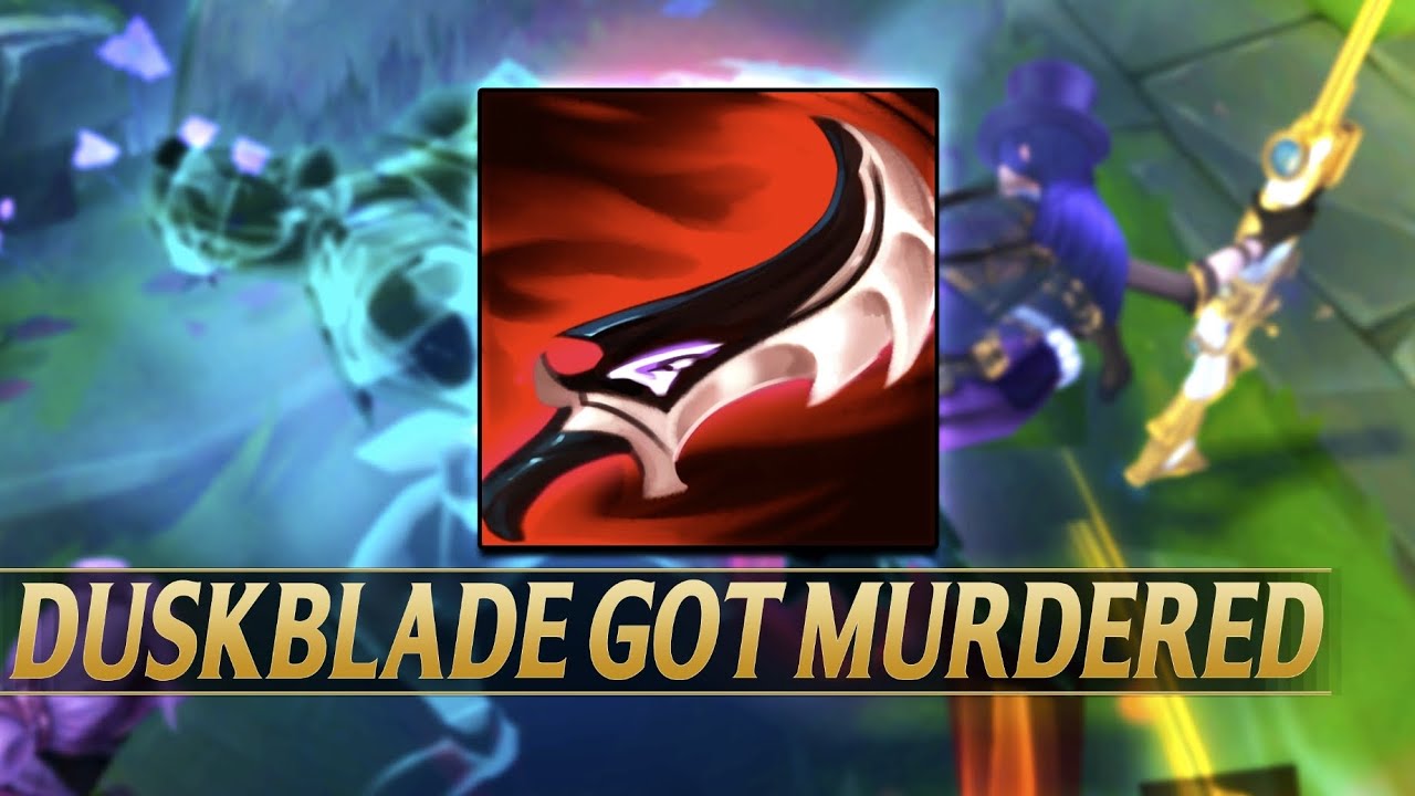 RIOT COMPLETELY DESTROYED DUSKBLADE (30 SEC CD) - League of Legends ...