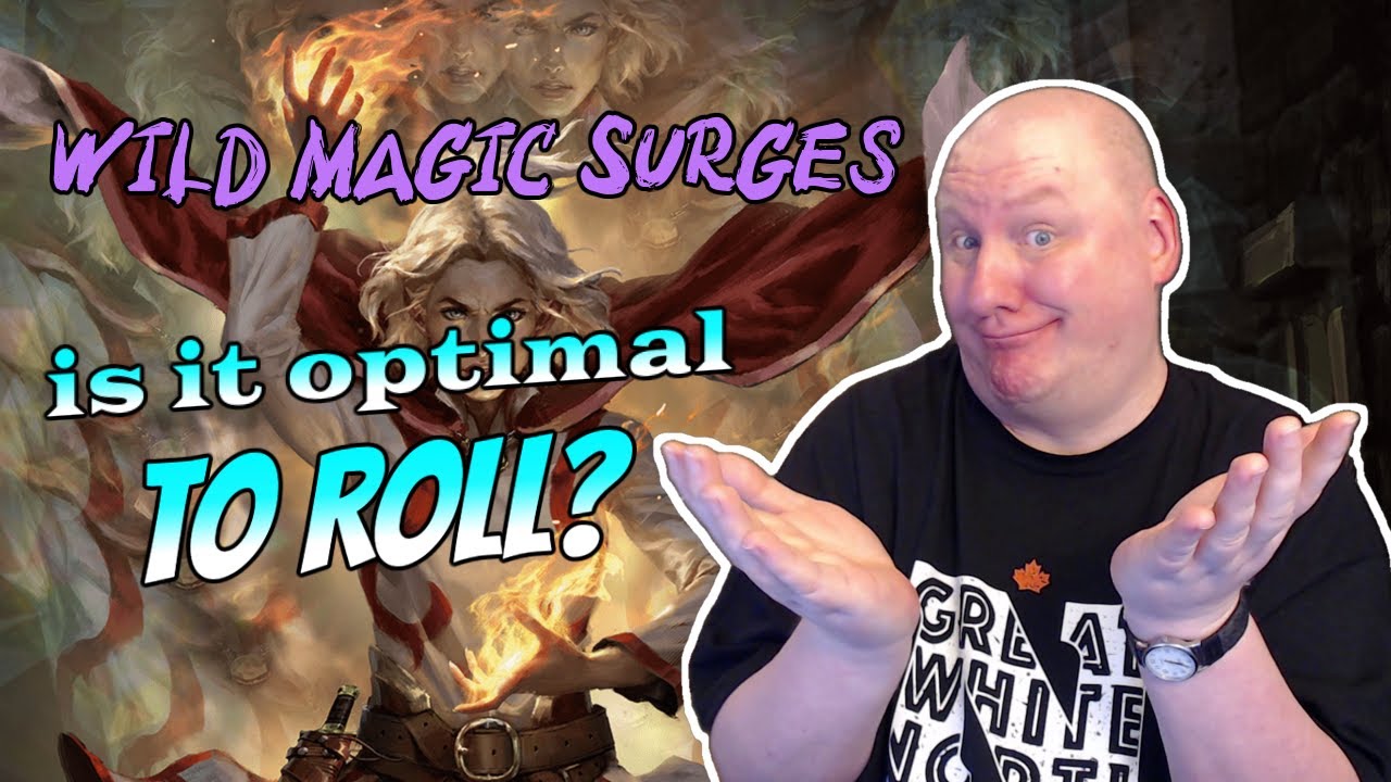 Wild Magic Surge Table in Dnd 2024 - YouTube