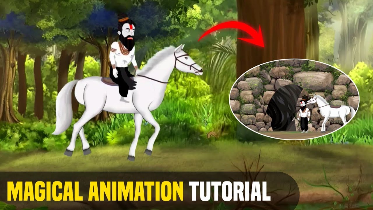 How To Make Cartoon In Mobile | Magical Animation Tutorial | Mobile Se ...