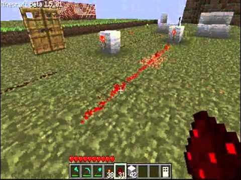 [RedStone tutorial] minecraft: inverters and repeaters - YouTube