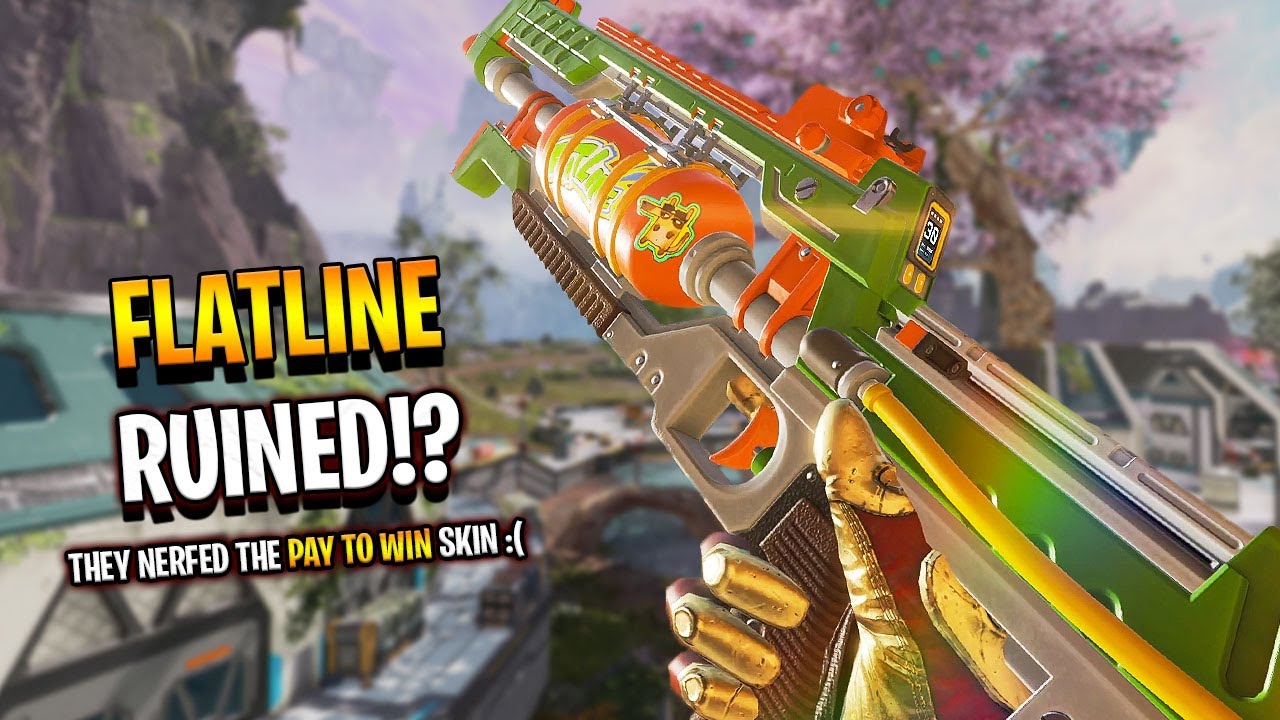 they RUINED the BEST Flatline skin in the game.. - YouTube