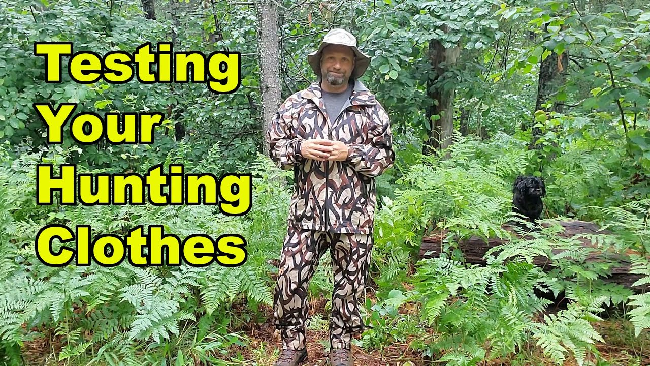 Testing Your Hunting Clothing YouTube testing-your-hunting-clothing-youtube