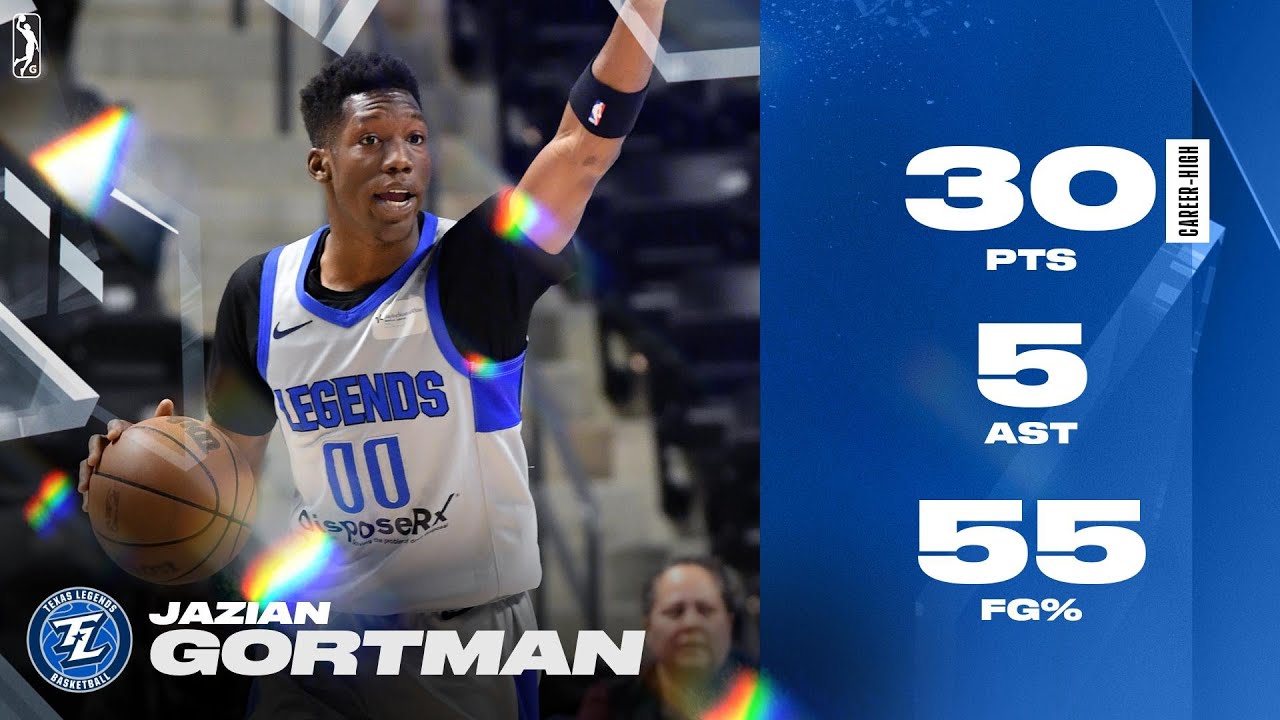 Jazian Gortman Erupts For Career-High 30 PTS On 55% FG IN Legends Win ...
