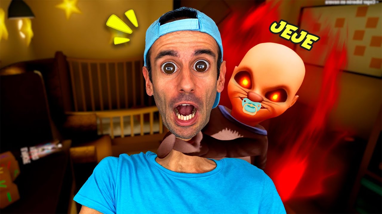 ¿CÓMO ES SER PADRE DE UN BEBE DIABÓLICO? 🍼😱 The Baby in Yellow | Anima ...