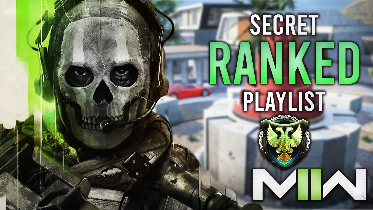 The Secret RANKED Playlist in MW2... - YouTube