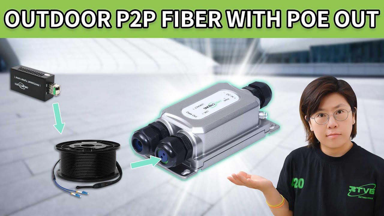 Easy DIY: Install PoE Camera/WAP with Outdoor Fiber Media Converter ...