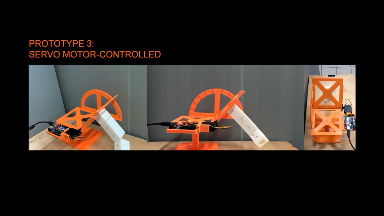 PROTOTYPE 3: SERVO MOTOR-CONTROLLED PROTOTYPE - YouTube