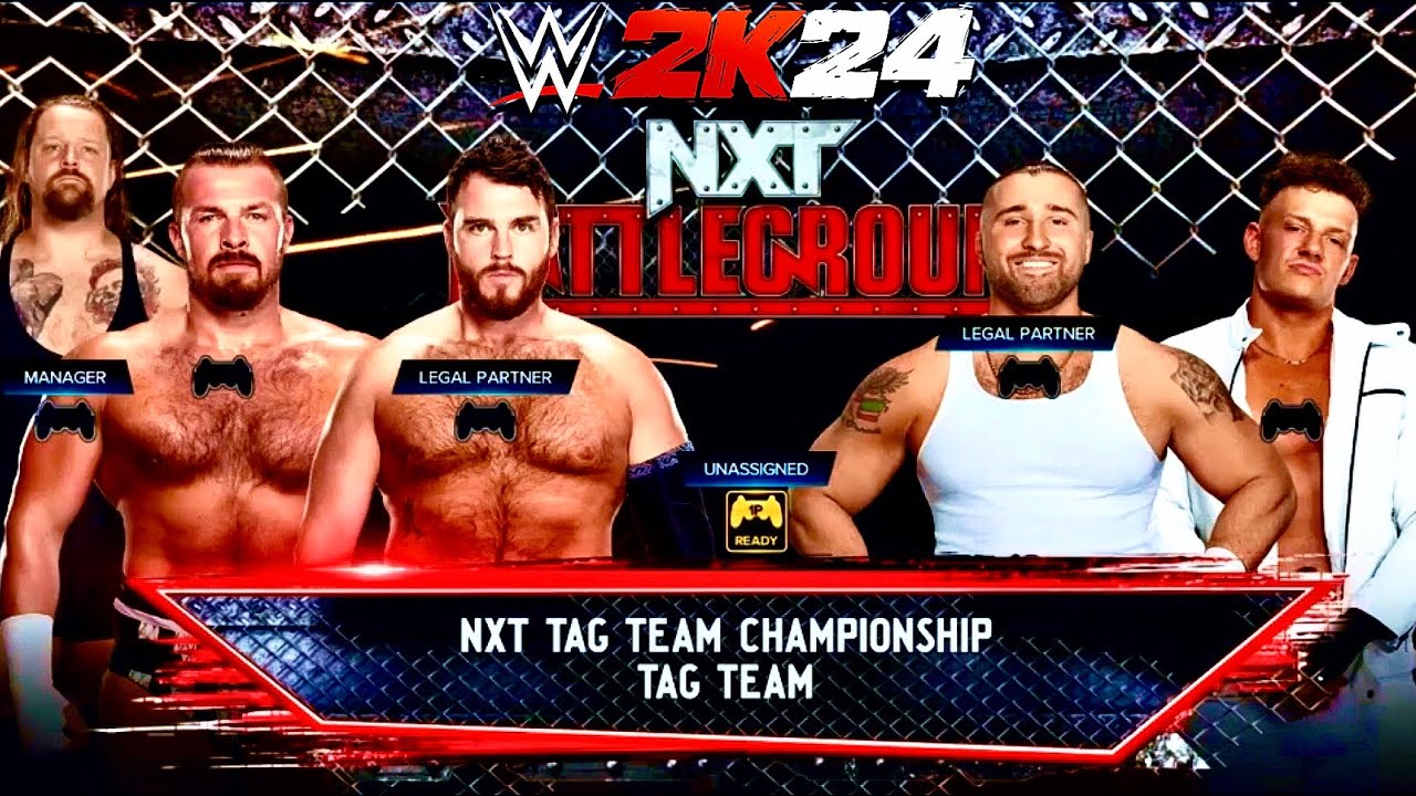 FULL MATCH: GALLUS VS THE D'ANGELO FAMILY WWE 2K24 Simulation Match ...