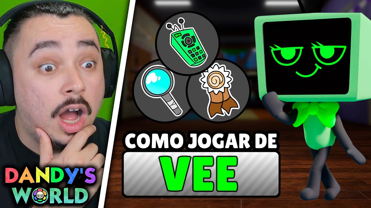 TUTORIAL: COMO JOGAR DE VEE - TRINKETS, HABILIDADES E POSICIONAMENTO!! | DANDY'S WORLD - ROBLOX ...