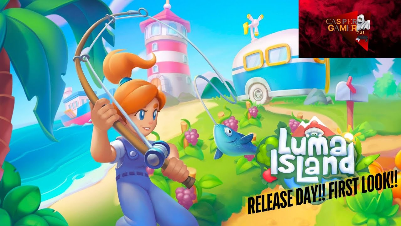 Luma Island, Release Day!! First Look, gameplay episode 1, on steam pc ...