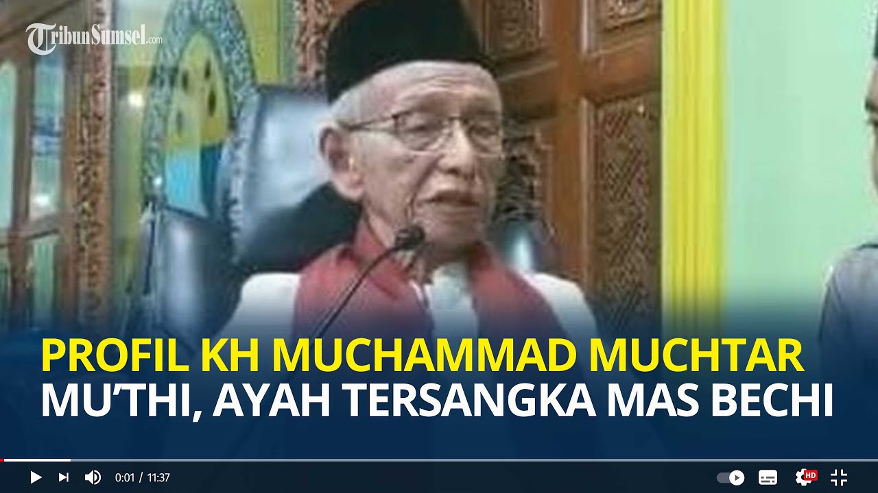 Profil KH Muchammad Muchtar Mu’thi, Kiai Jombang Ayah Tersangka Mas ...