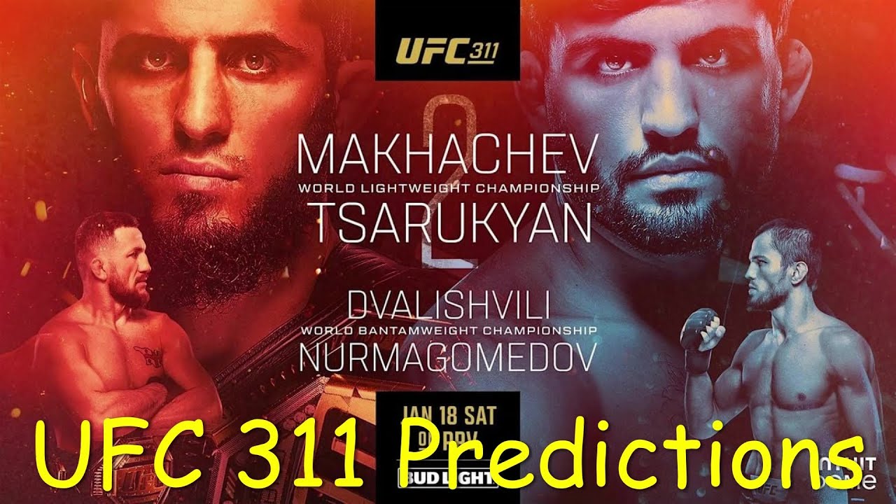 UFC 311 Predictions - YouTube