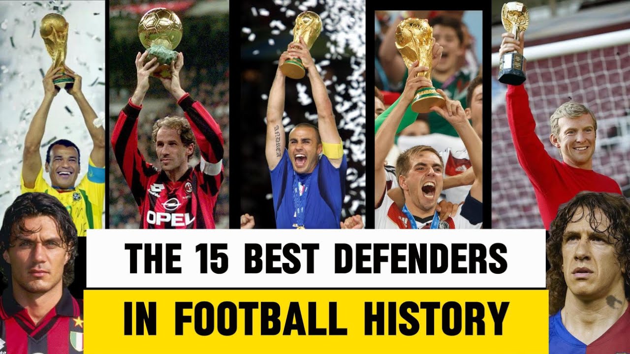 The Fifteen (15) Best Defenders in The History of Football - YouTube