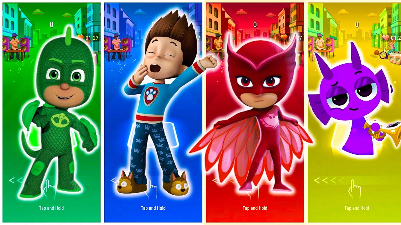 Paw Patrol : Ryder 🆚 Pj Masks 🆚 Marvel's Spidey 🆚 Sprunki .Who is best ...