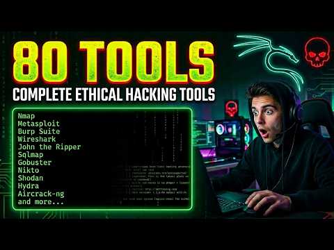 Complete List: 80 Best Ethical Hacking Tools for Kali Linux 2026