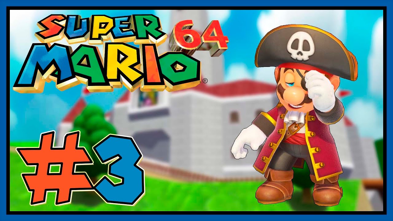 Super Mario 64 - #3 A Fase na Agua do Mario #gameplay #mario # ...