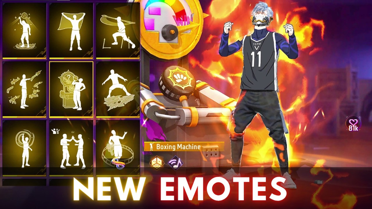 GARENA STARTED COOKING 🔥 NEW EMOTES IN FREE FIRE - YouTube