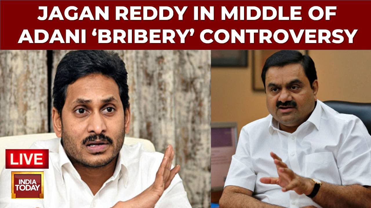 Adani 'Bribe Gate' Storm Rages On | Jagan Mohan Reddy Role In Adani ...