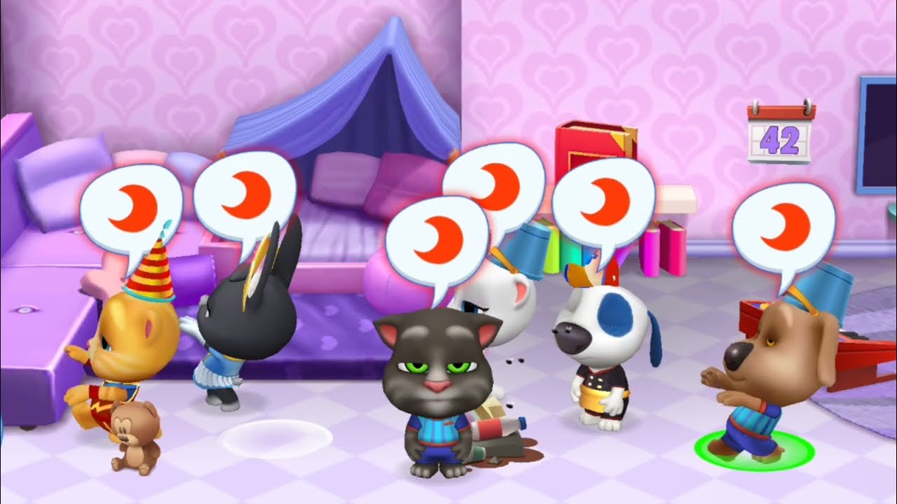 Talking tom friends - YouTube