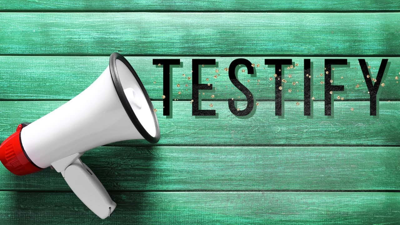 Testify - YouTube