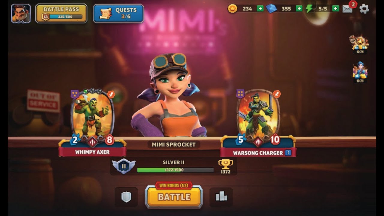 Arcane Rush ORC deck - YouTube