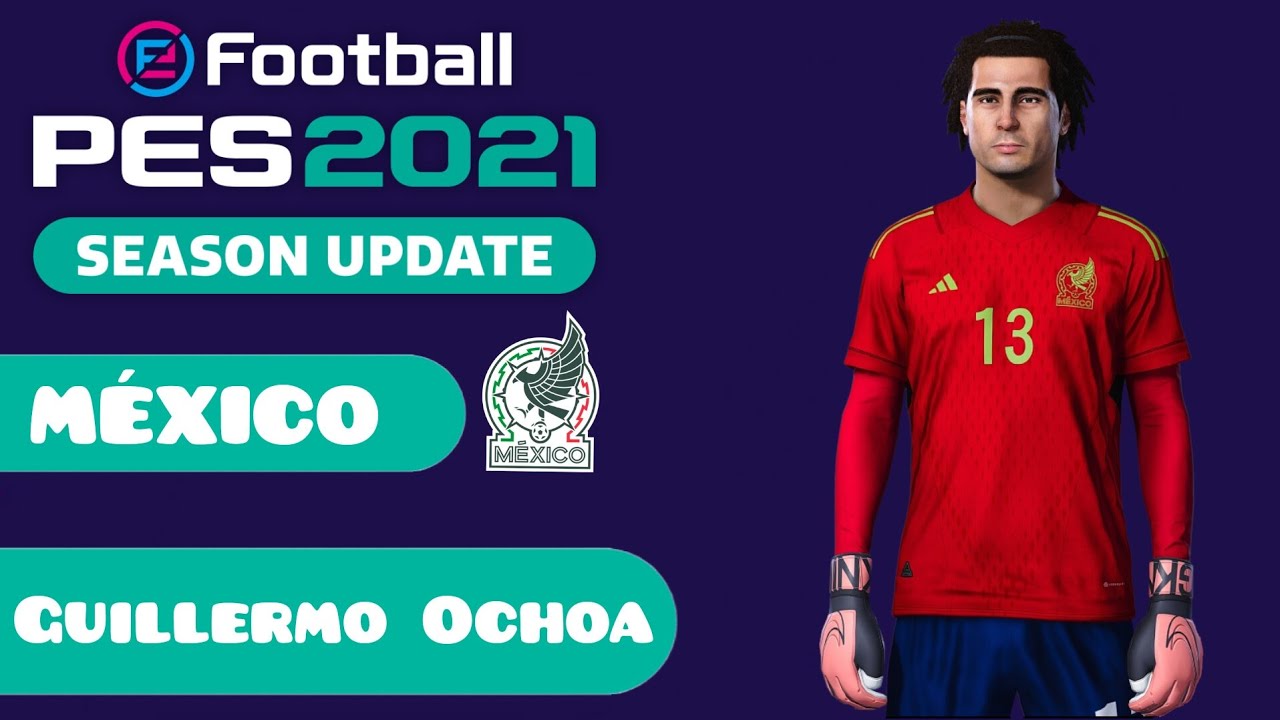 PES 2021 Guillermo Ochoa Face Creation|Ps3, Ps4, Ps5, Xbox360 ,Xbox1 ...
