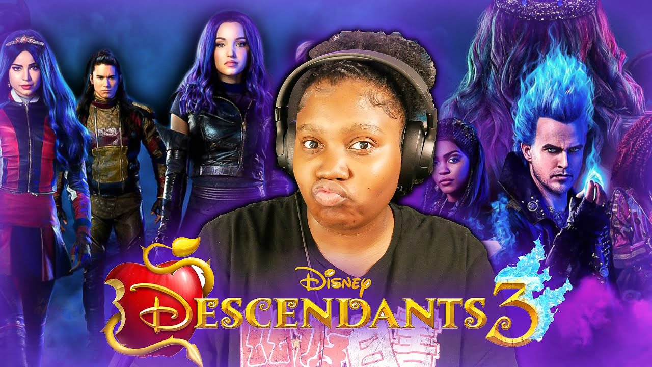 I Watched Disney's **DESCENDANTS 3** For The First Time - YouTube