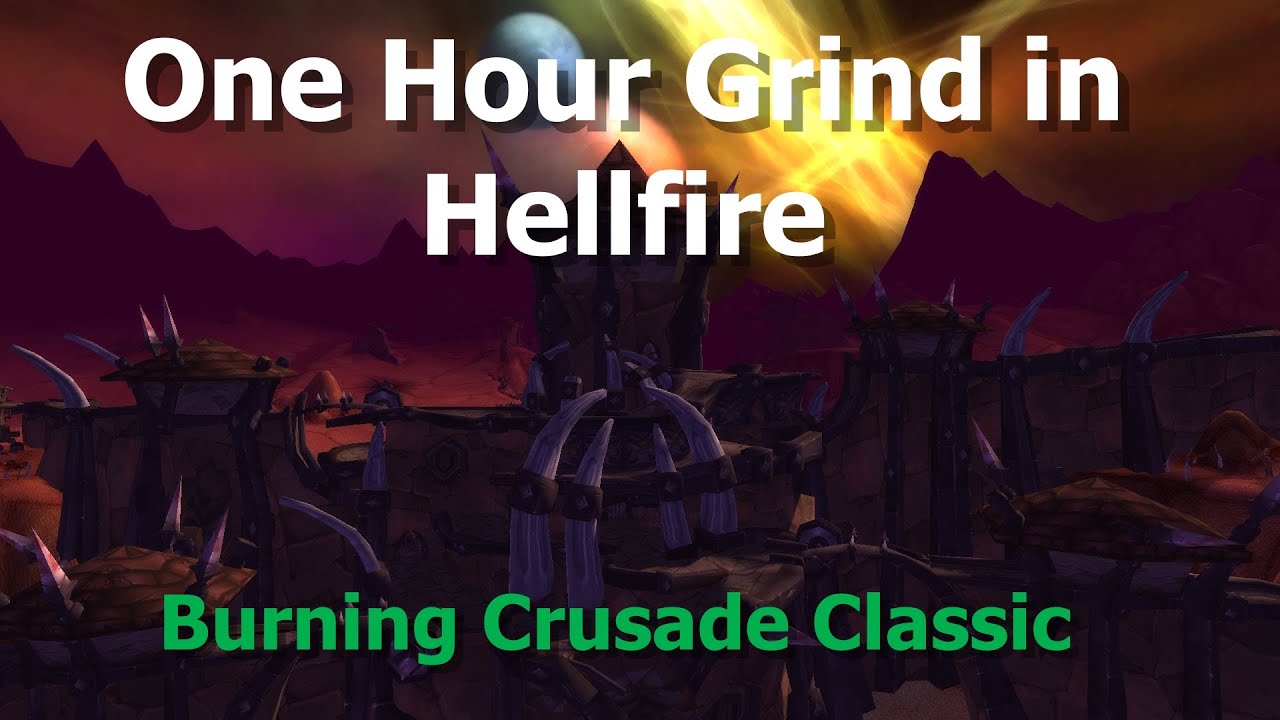 One Hour Grind in Hellfire--Mining and Herbalism Farming--TBC Classic ...
