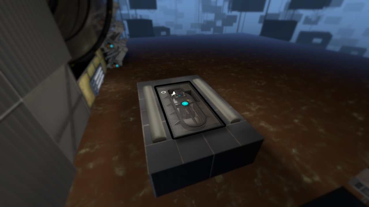 PORTAL 2 - Faith Plate Test 01 #dev #portal #portal2 - YouTube
