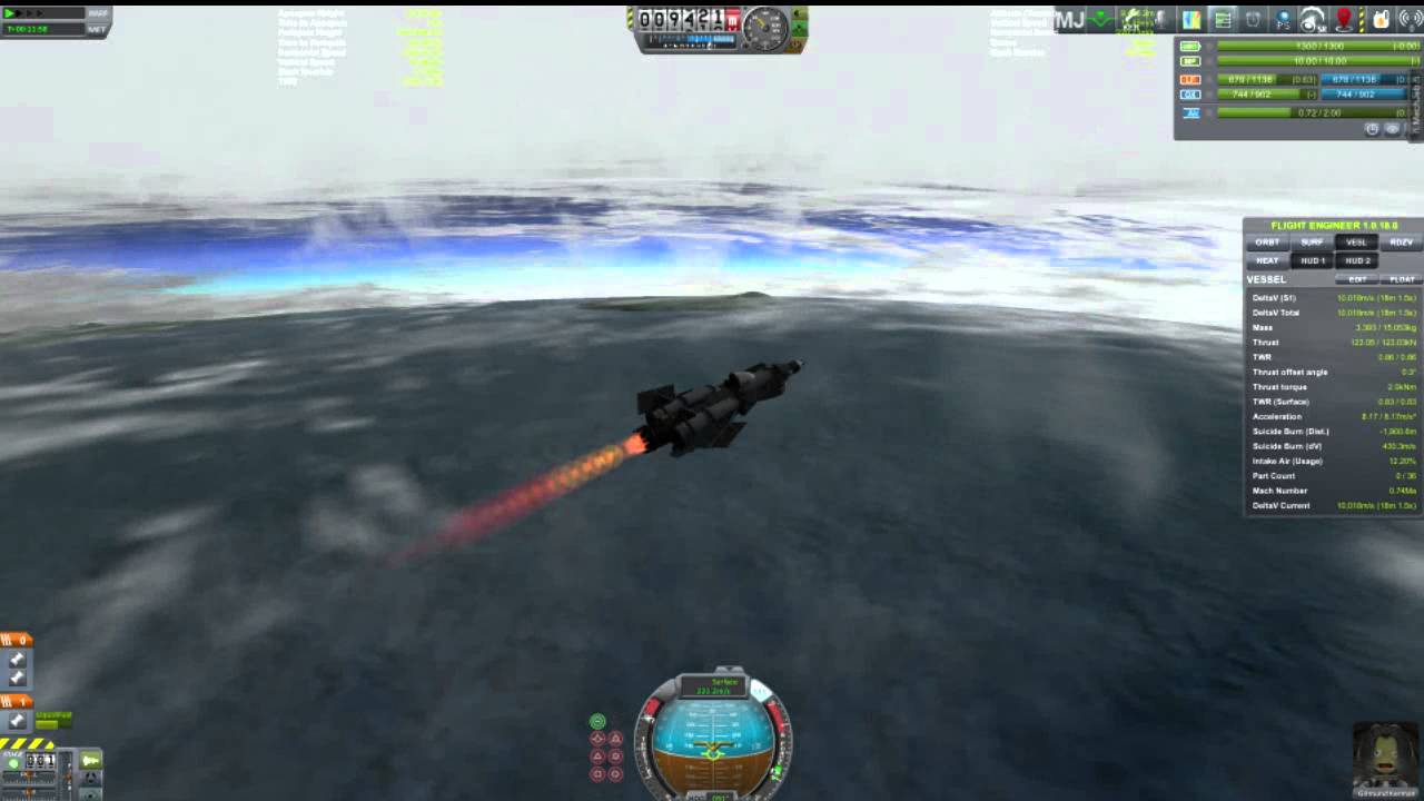 No- normal- wings spaceplane Kerbal Space Program KSP 1.0.4 - YouTube