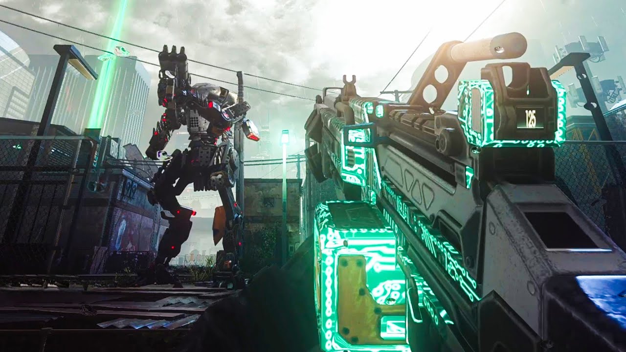 ROBOT BOSS FIGHT! (Black Ops 3 Custom Zombies) - YouTube