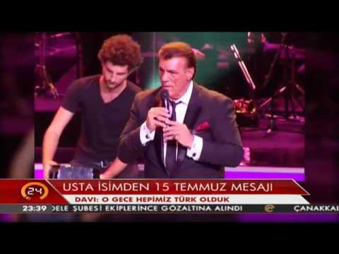Robert Davi'den Erdoğan ve demokrasi destanı yazan Türk halkına 'My Way'