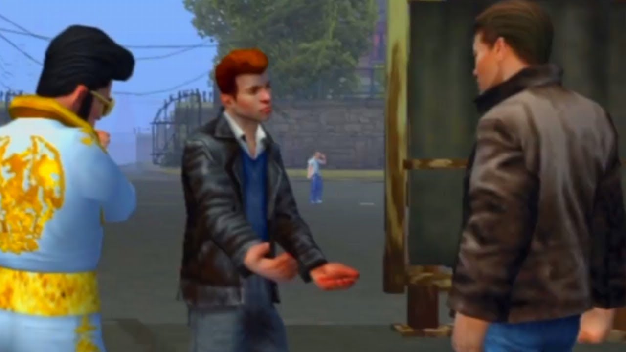 Normal Greaser Conversation In Bully - YouTube
