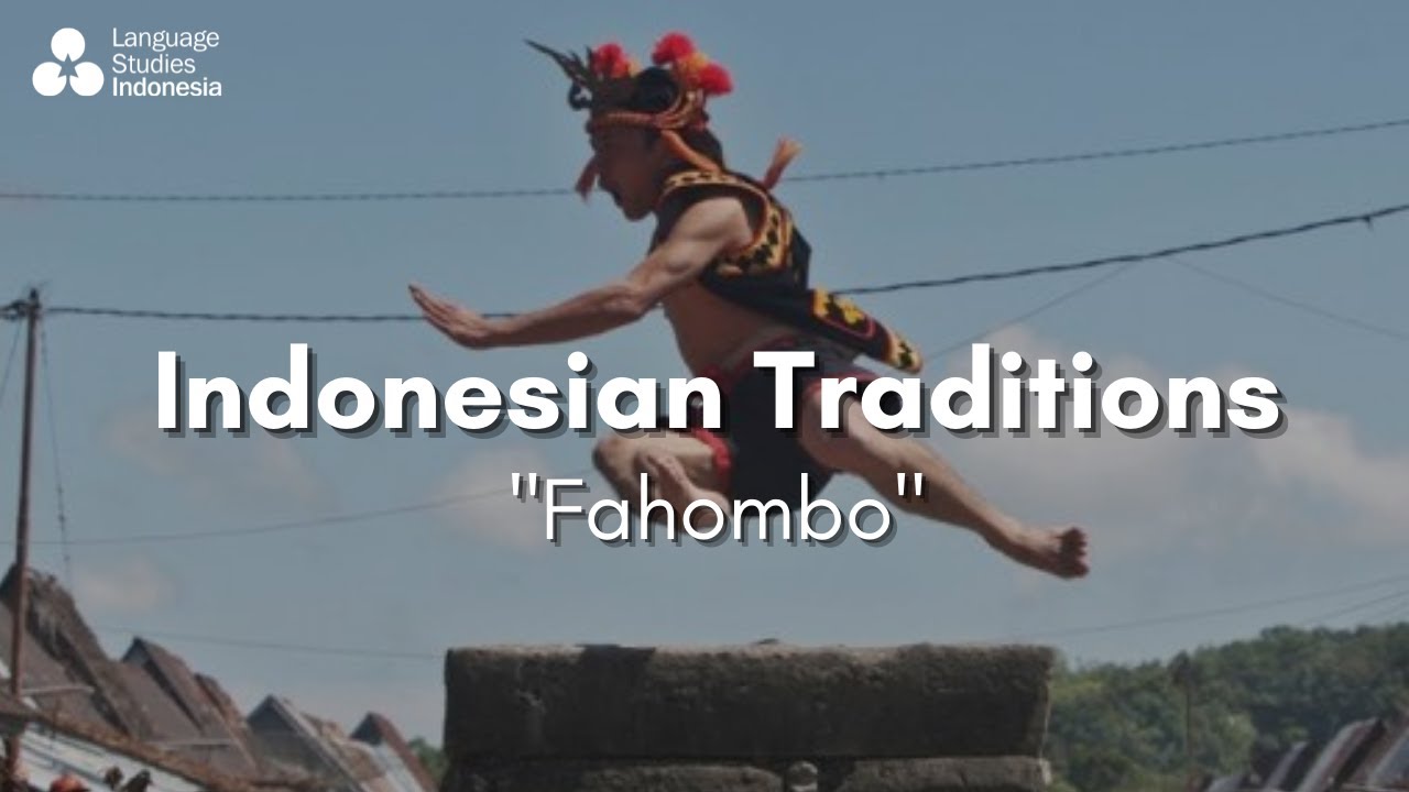 Indonesian Traditions | Fahombo - Nias, North Sumatra - YouTube