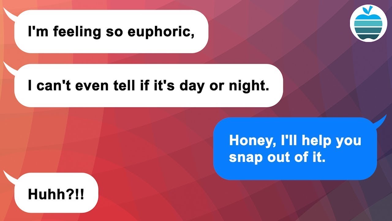 [Apple] Hubby took a weird pill for insomnia. Then he find himself ...