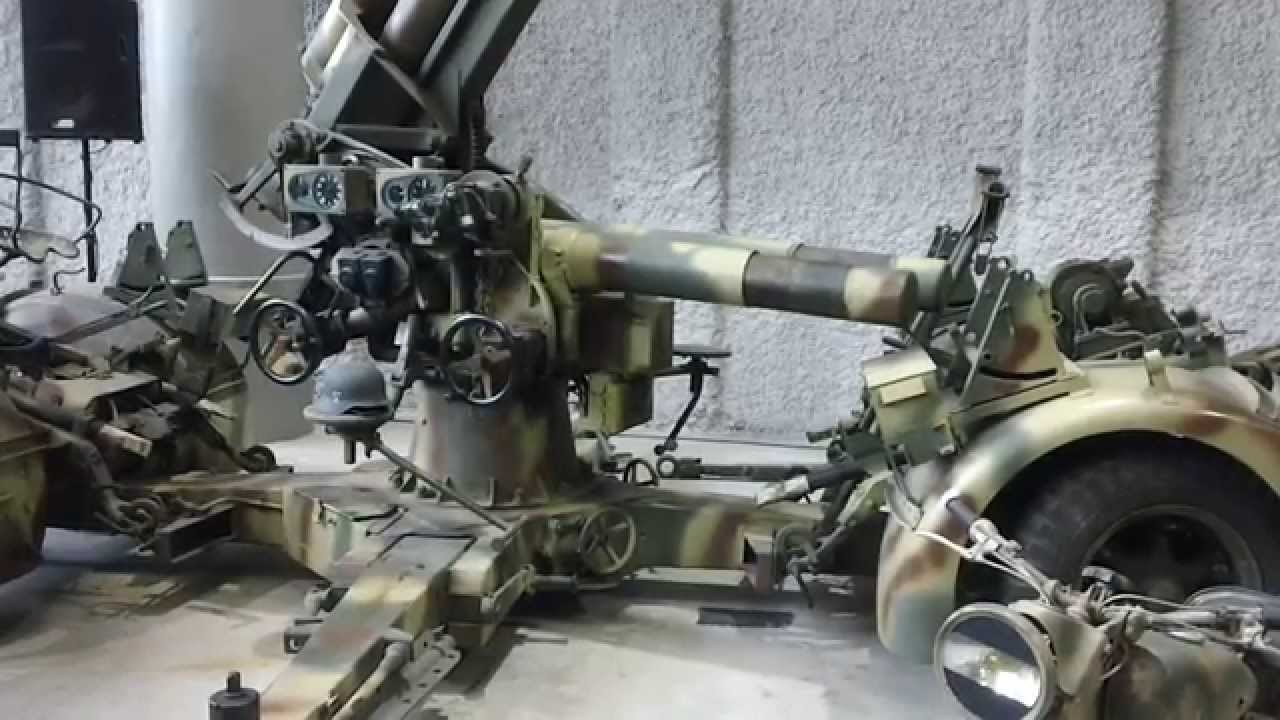 German Flak 37 88mm gun National WW II Museum New Orleans Louisiana USA ...